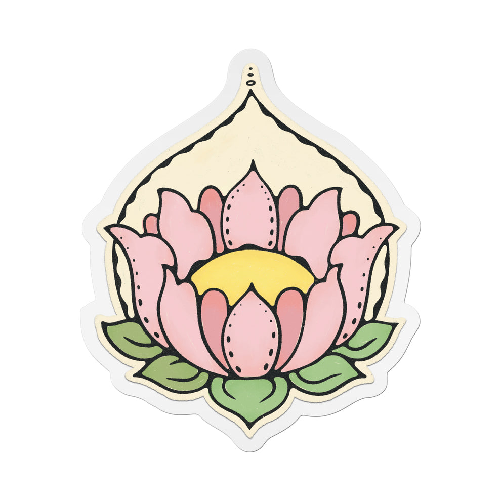 Spiritual Lotus Vinyl Sticker – Zuku